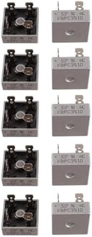 R&D KBPC 3510 BRIDGE RECTIFIER METAL CASE DIODE PACK OF (5) : Amazon.in ...