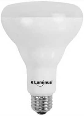 Luminus LED BR30 13.5W 800 Lumens 3000K Dimmable Bright White Light ...