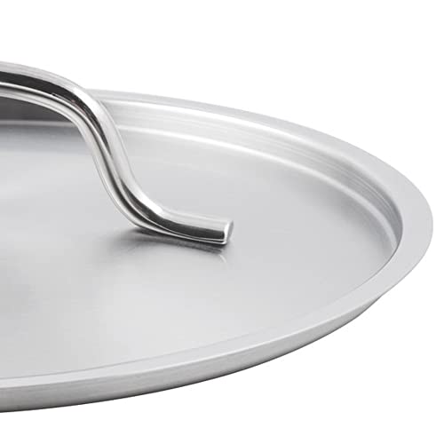 Snapklik.com : 32 Qt Stainless Steel Stock Pot Lid 15 Diameter X 1/2 ...