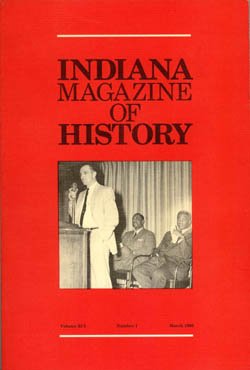 Indiana Magazine of History Volume XCI Number 1 Ma: Amazon.co.uk: Books