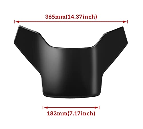 Capote noire classique pour Ryker, SAUTVS Classic Black Hood Accent ...