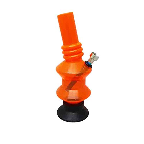Buy Moksha Bongs Presents 8 Inch Tall Bend Acrylic Water Bong ...