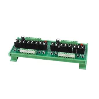 DC 24V 16 Channel Relay Module Transistor PLC Power Output Amplifier ...