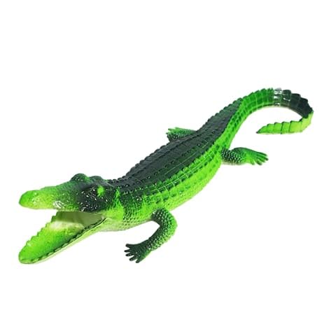 Buy Crocodile Alligator Realistic Small Toy Figure Rubber Crocodile ...