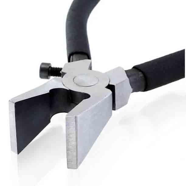 nitya 8 Inch Breaking Glass Tool with Rubber Tips Running Pliers Breaking : Amazon.in: Home ...