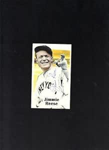 Jimmie Reese Yankees signed autograph Art Card JSA - Signed MLB ...