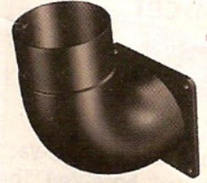 Amazon.com: Peachtree Woodworking 4" DUST COLLECTION FLAT END ELBOW ...