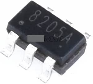 Amazon.co.jp: 10-50 個 8205 SOT23 8205A SOT CEG8205A FS8205A SOT23-6 SMD ...