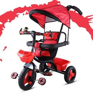 MLU Benz Tricycle Ride-On 3-in-1 with Parental Control Handle and ...