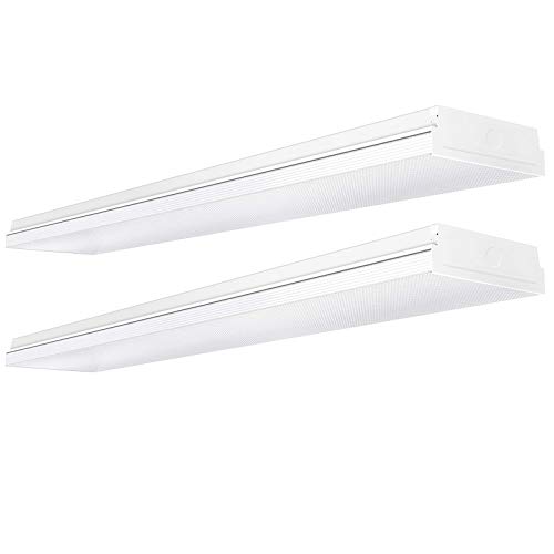 AntLux 60W LED Wraparound Office Light 4FT, 7200 Lumens, 4000K, 4 Foot ...