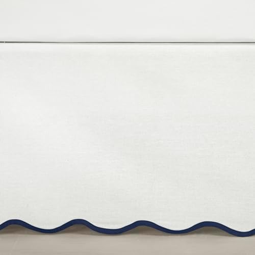 Amazon.com: Lush Decor Coastal Chic Scallop Edge Linen Textured Bed ...