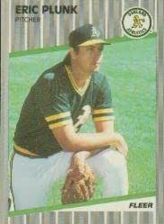 Amazon.com: 1989 Fleer Baseball Card #20 Eric Plunk : Collectibles ...