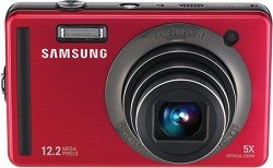 Buy Samsung 12MP Dig Camera 5X Opt 3.0IN LCD Red Online at Low Prices ...