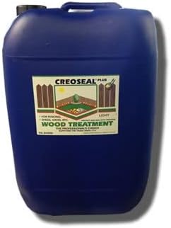 Creoseal Plus 20 litre - Light Brown - Creosote substitute - Oil based ...