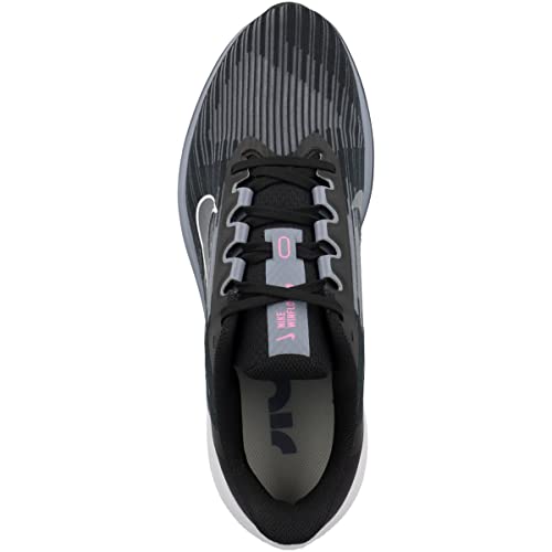 Nike Mens AIR Winflo 9 Black /White-Ashen Slate-Pink Spell Running Shoe ...