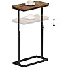 Amazon.com: TUTOTAK End Table, Side Table, Tall Couch Table, Sofa Table ...