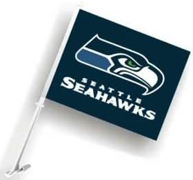 Amazon.com : Seattle Seahawks Car Flag : Outdoor Flags : Sports & Outdoors