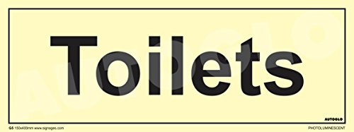 Autoglo Signages, Black & Yellowish, 150x400mm : Amazon.in: Industrial ...