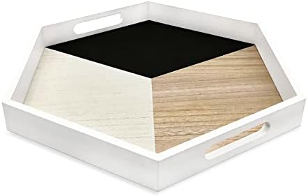 Amazon.com: MyGift Modern Gray Concrete Hexagonal Decorative Display ...