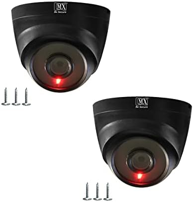 Buy MX Dummy CCTV Dome Camera (Fake Camera No Audio/No Video) with ...