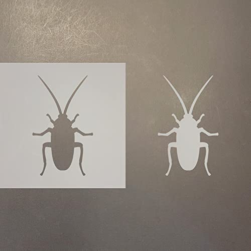 Amazon.com: Cockroach 1 Reusable Mylar Stencil - Art Craft Supplies 8 ...