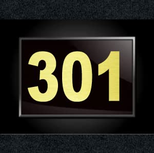 Number Plate 301 Room Hotel Hospital Lodge Apartment Flat Door ...