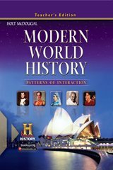 Modern World History: Patterns of Interaction: Teacher Edition Modern ...