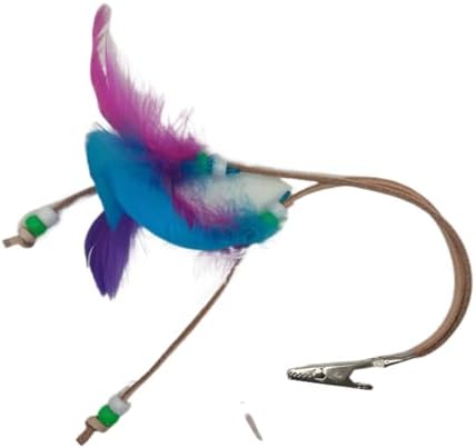 Amazon.com : Generic Hair Clip with feathers. Old school 1970's roach ...