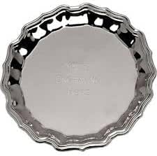 Trophy 20.32cm Chippendale Silver Salver Award with free engraving up ...