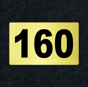 Number Plate 160 Room, Hotel, Hospital, Lodge,Apartment, Flat,Door No ...