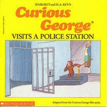 Amazon.com: Curious George Visits the Police Station: 9780395453667 ...