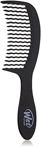 Amazon.com : Tangle Teezer The Wide Tooth Comb for Curly Hair, Double ...