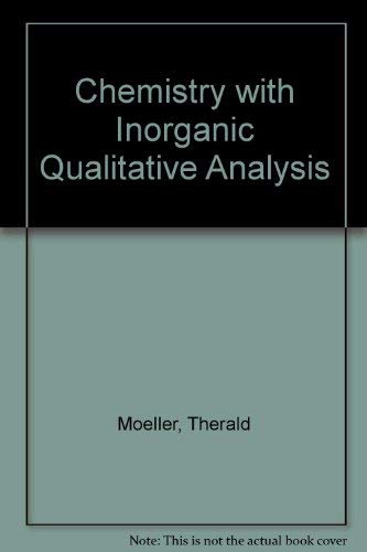 Amazon.com: Chemistry With Inorganic Qualitative Analysis ...