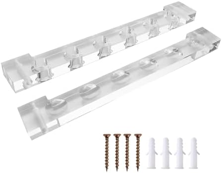 Amazon.com: MoyanSuper Pool Cue Rack Wall Mounted Rack Billiard Cue ...