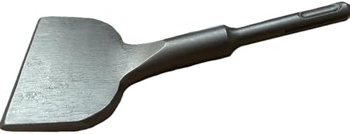 SDS Plus Tile Chisel 165mm x 75mm 25 Degree Angled Bent Tile Chisel Bit ...