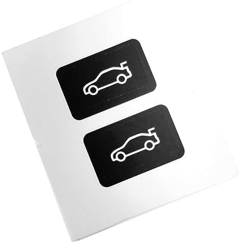 Amazon.com: Car Door Button Stickers, Zcargel 91319200316 Car Trunk ...