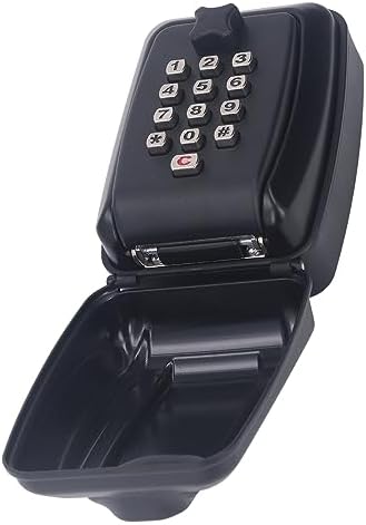 Amazon.co.jp: Key Lock Box, Waterproof Wall Mounted Safety Lock Box ...