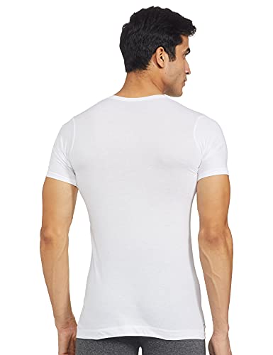 Buy Dixcy Scott Men's Innerwear Regulart Fit Solid Vest (Pack of 2) (K1 ...