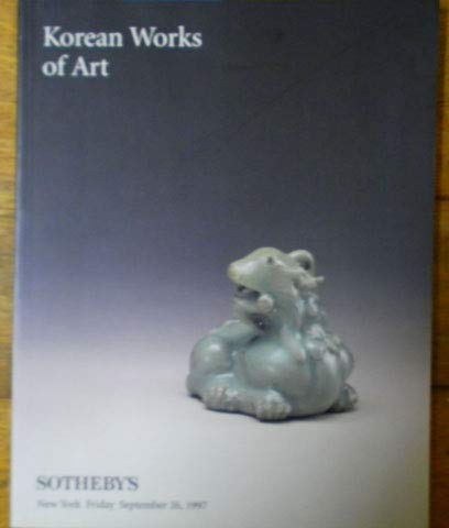 KOREAN WORKS OF ART FROM A COLLECTION FORMED BY DAVID AND RITA JORDT ...