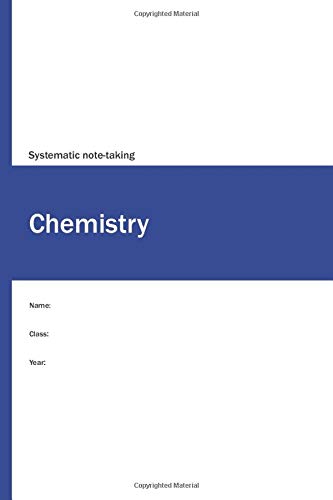 Chemistry: Chemistry Notebook – A Systematic Note Taking System for ...