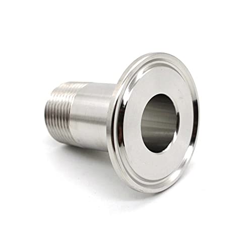 Amazon.com: 3/4 SS304 Stainless Steel Male Threaded Pipe Fitting Tri ...
