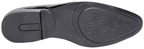 Buy Zapatoz Men'S Stitchless Black Patent Oxford Lace Up Formals Shoes ...