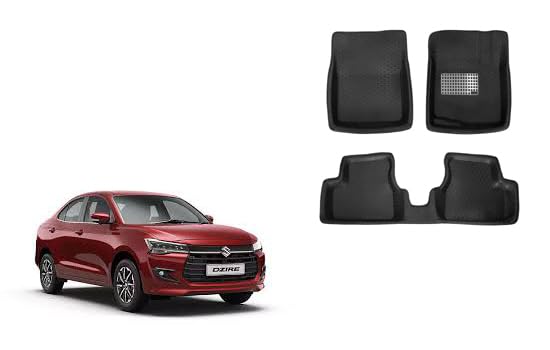 Premium and Durable 5D Foot Mat Compatible with Dzire 2024-2025 ...