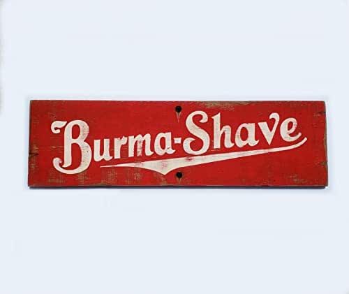 Amazon.com: Burma Shave road sign realistic reproduction : Home & Kitchen