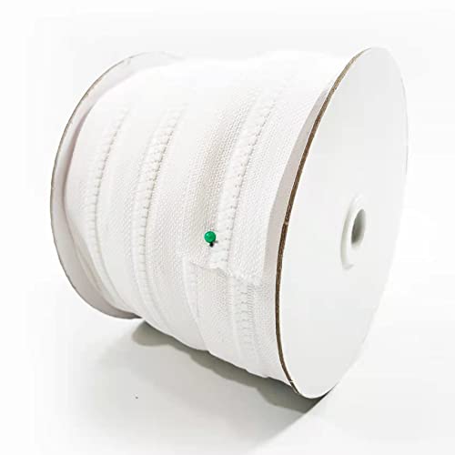 Zipper 25 Meter, Continuous Plastic Injected 5#, Zippers For Sewing ...