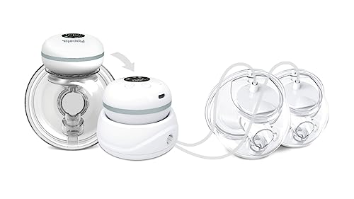 Pippeta Classic LED – Dual & Hands-Free Breastpump – 12 Suction Levels ...