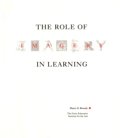 Amazon.com: The Role of Imagery in Learning (Occasional Paper Series ...