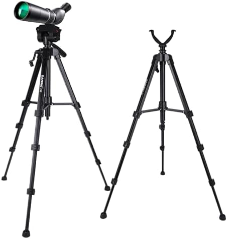 Amazon.com : Binocular Tripod, 72” Spotting Scope Tripod Stand with ...