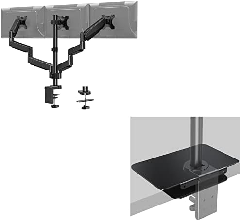 Amazon.com: MOUNT PRO Triple Monitor Desk Mount and Monitor Mount ...
