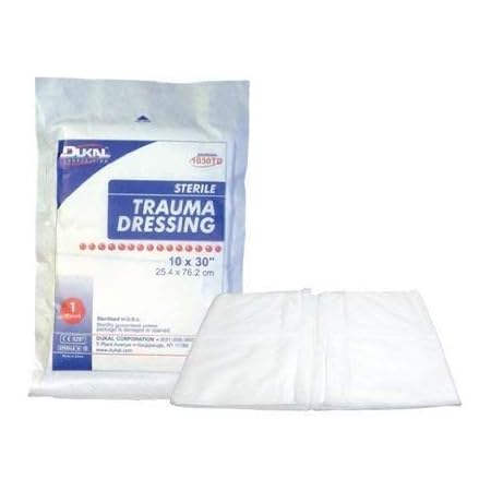 Amazon.com: Medique 66901 Medi-First Multi-Trauma Dressing, 10-Inch X ...